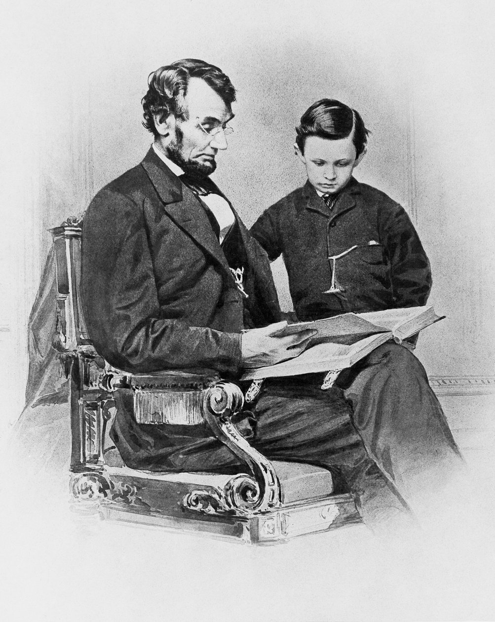 Abraham Lincoln Schilderij